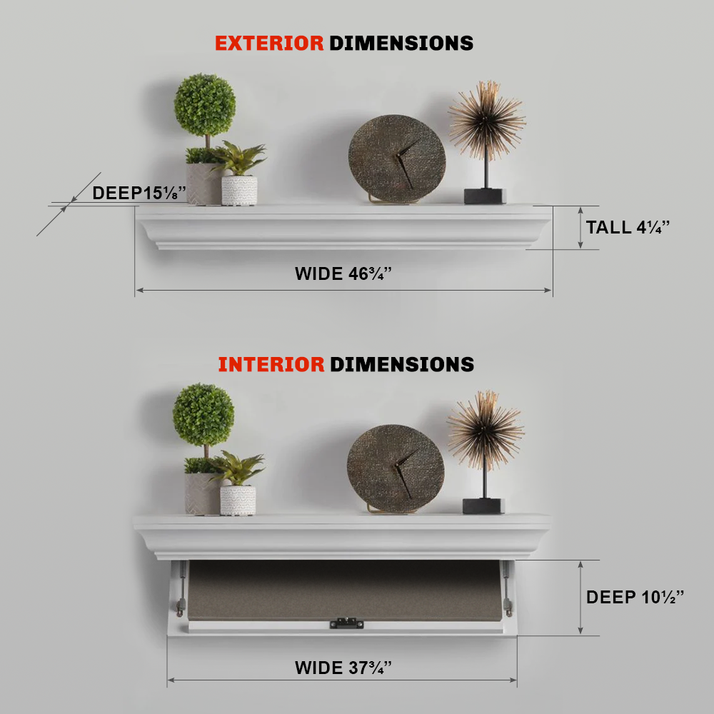 Bravo Large Concealment Shelf w/ RFID Lock