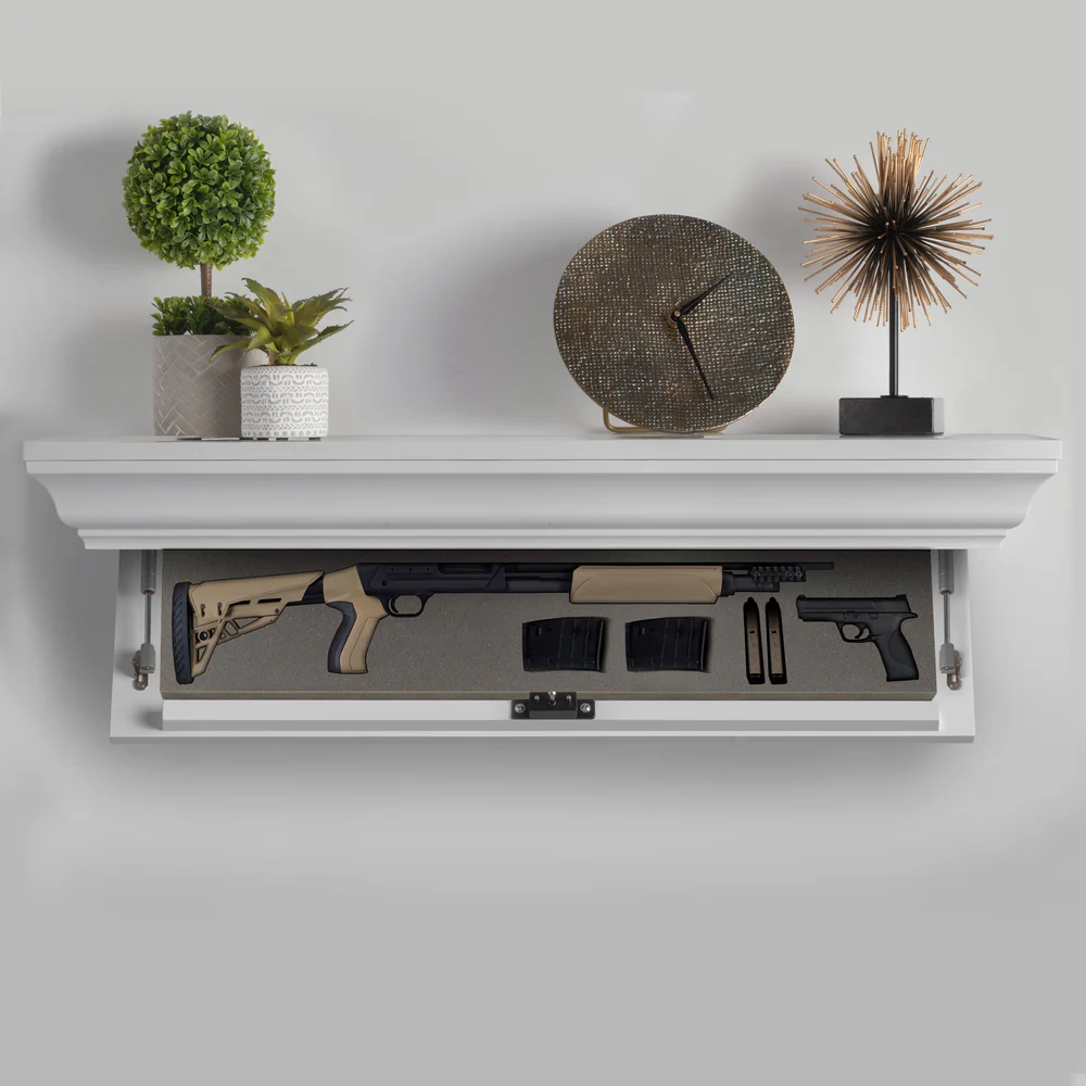 Gun Concealment Shelf vs. Traditional Gun Safe - TimberVaults