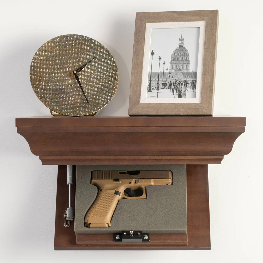 4 Things To Consider Before Buying A Hidden Gun Shelf - TimberVaults