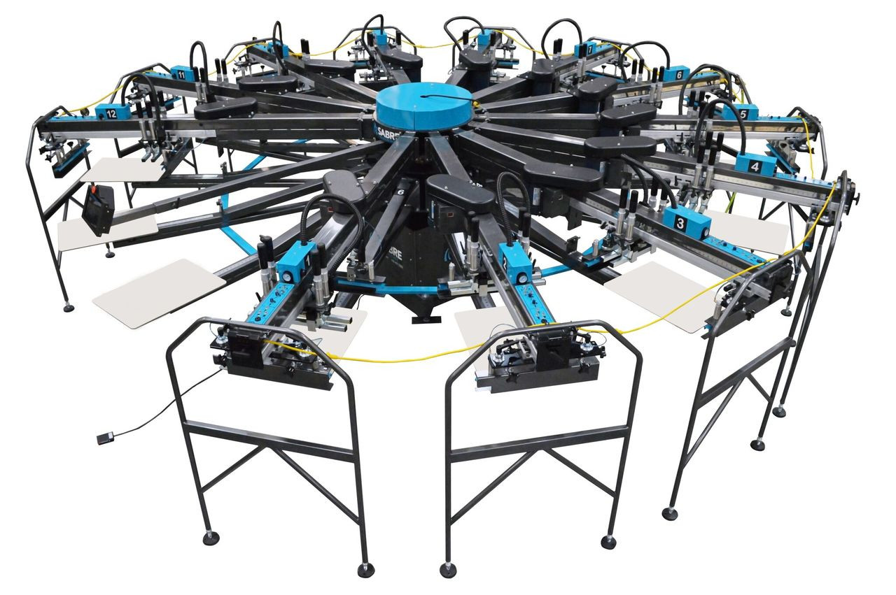 Workhorse Products screen printing equipment