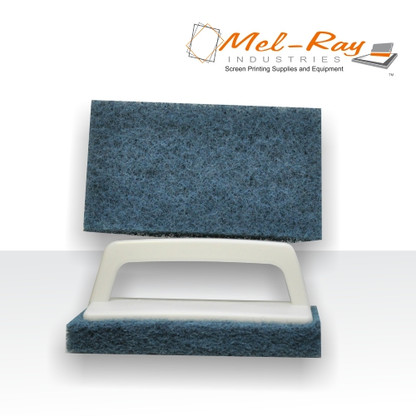 Scrub Brush for Preparing Screen Printing Frames