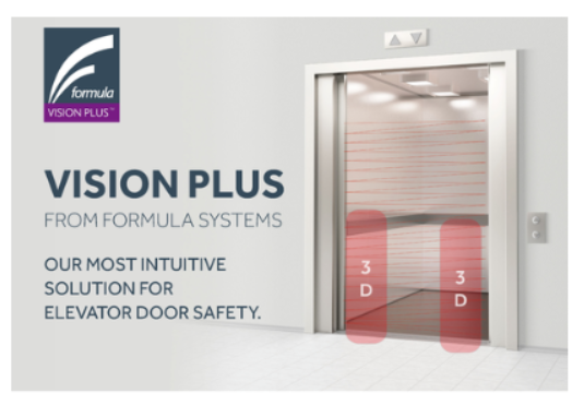 Vision Plus FDS1442US01 – Elevator 3D/2D Light Curtain Safety Edge ...