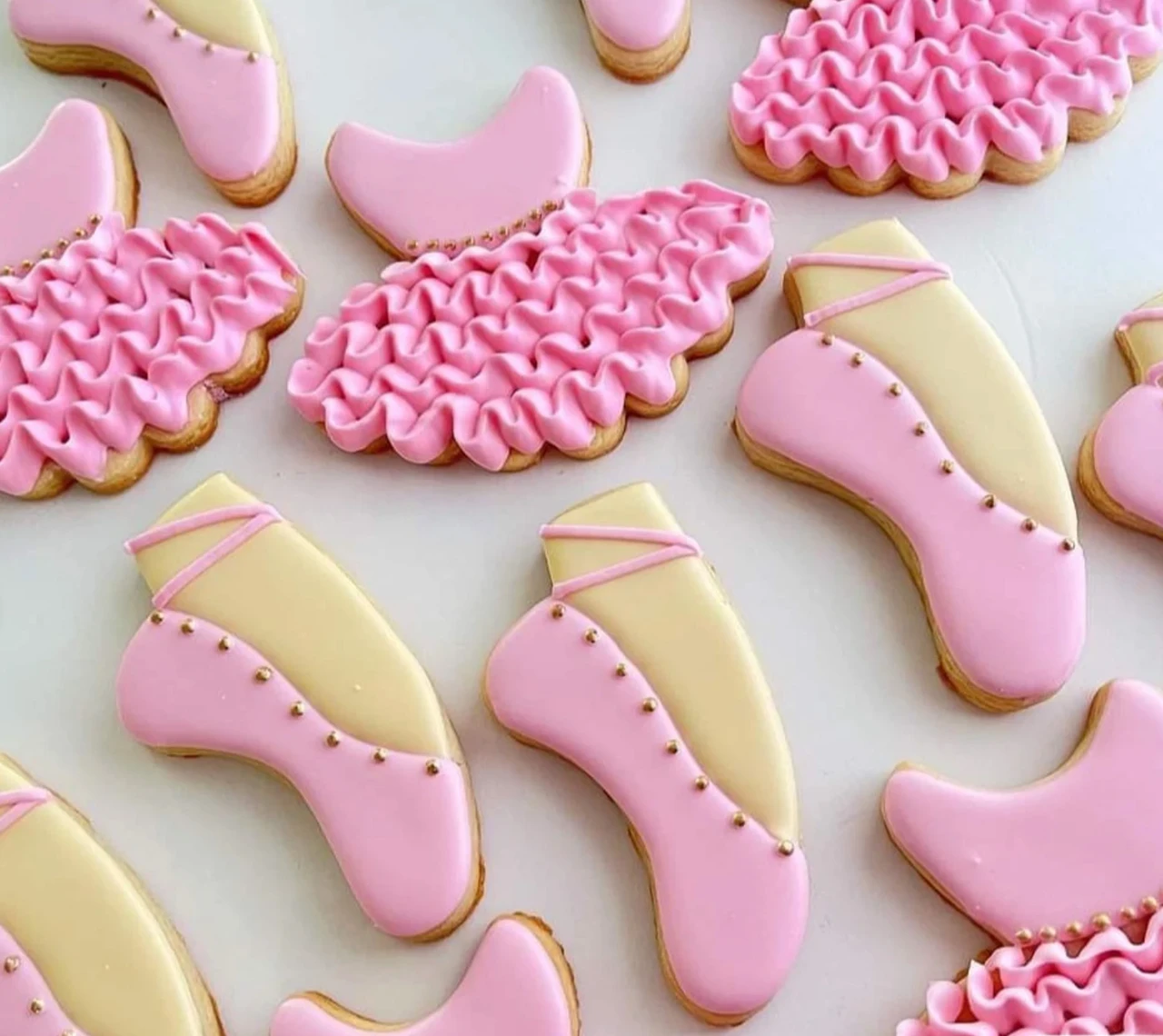 Simple Ballerina Cookies