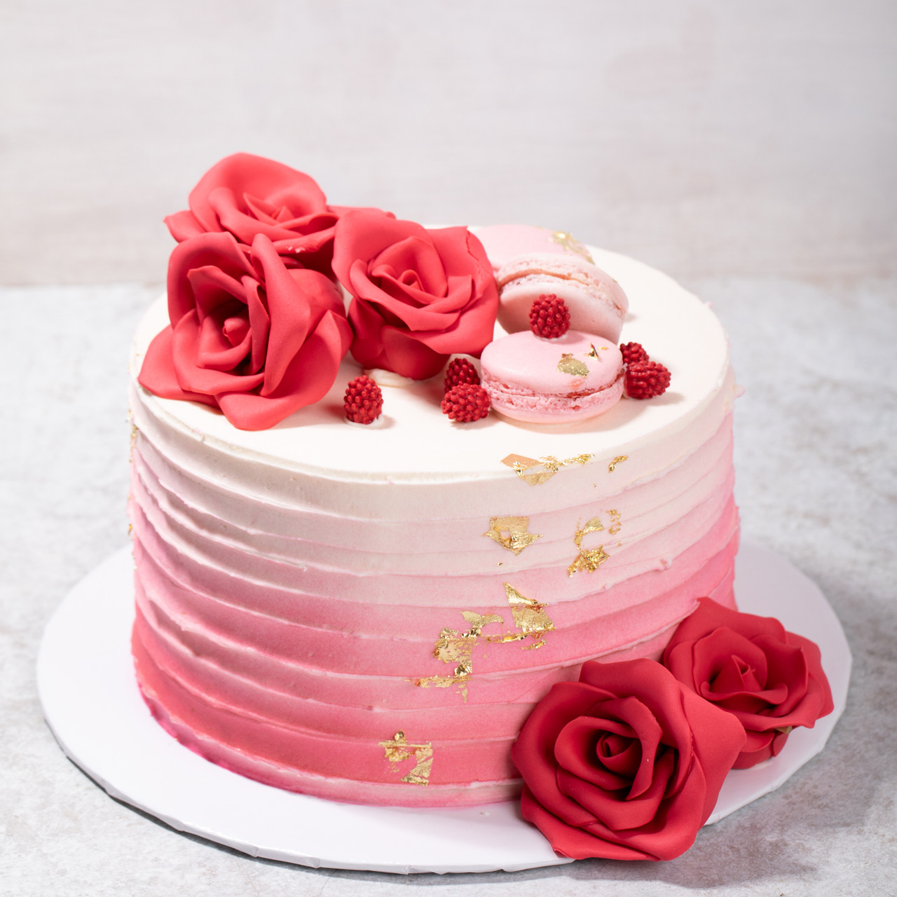 Ombre Swirl Cake