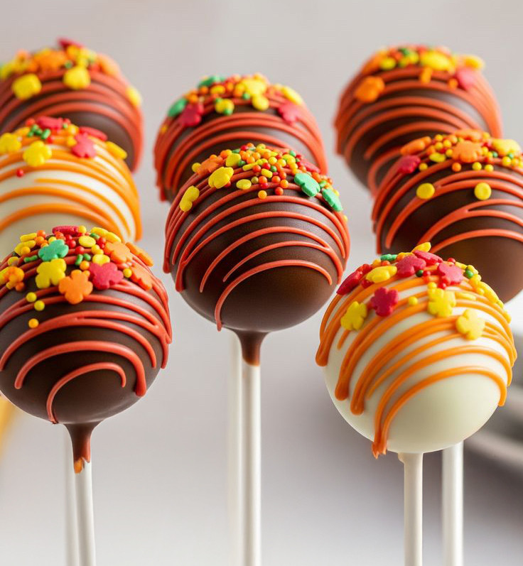 Fall Cake Pops