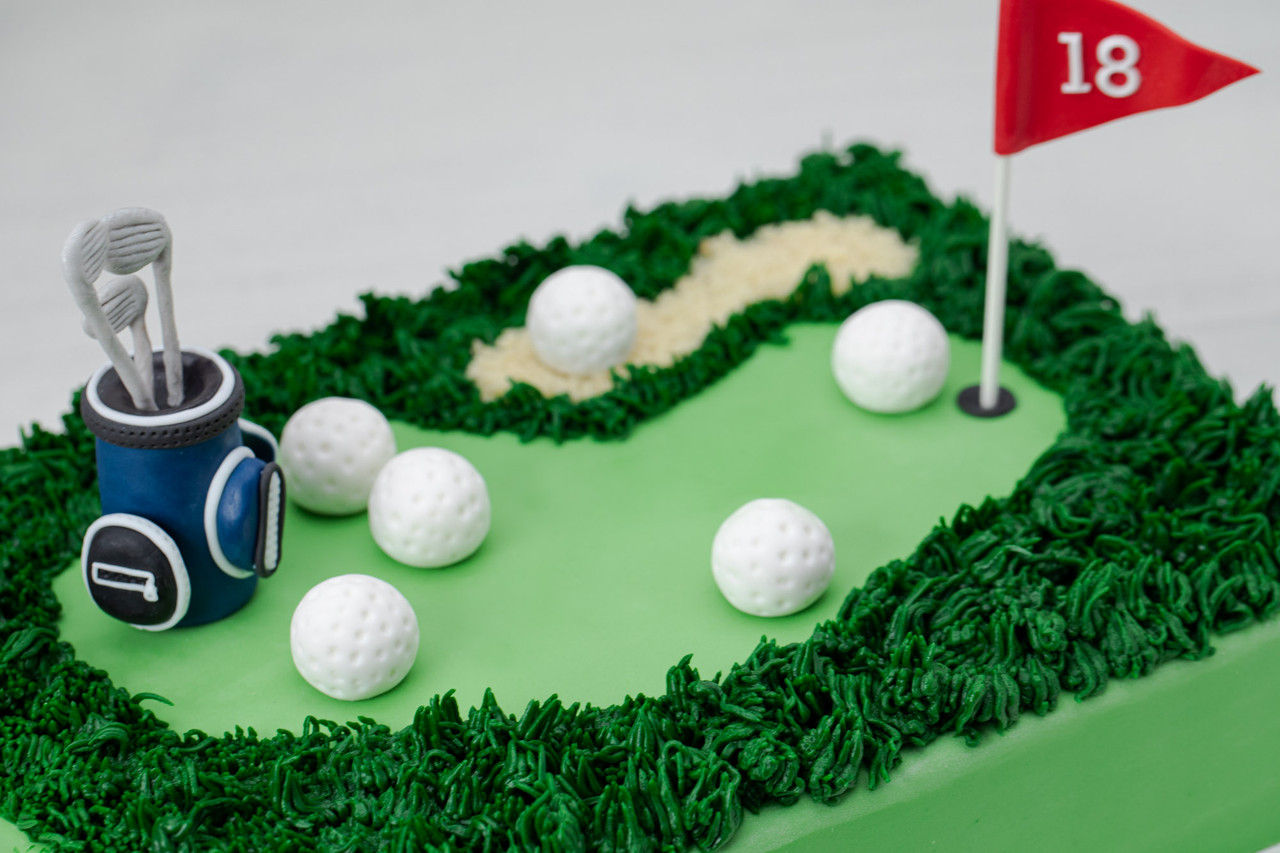 Golf Sheet Cake