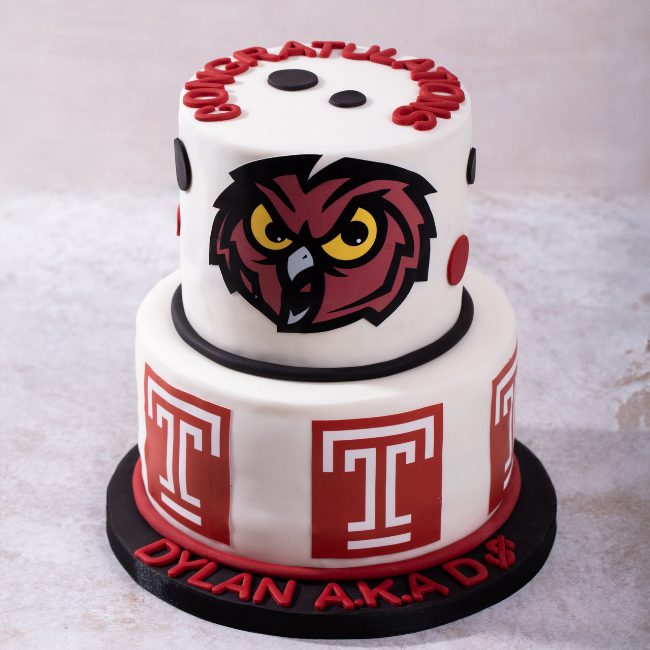 Temple University Cake