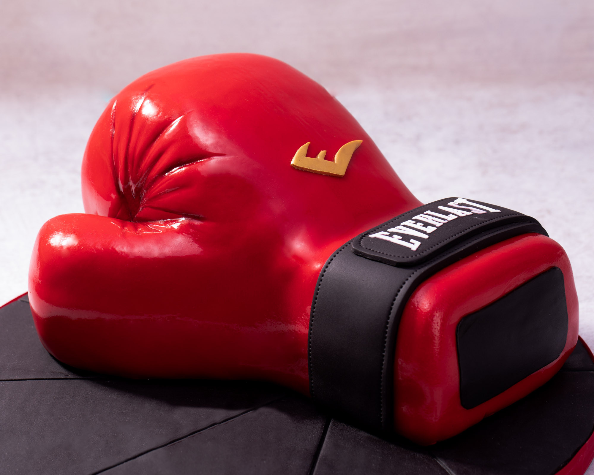 Boxing Glove Cake