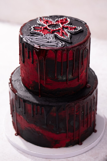 Stranger Things Demogorgon Cake