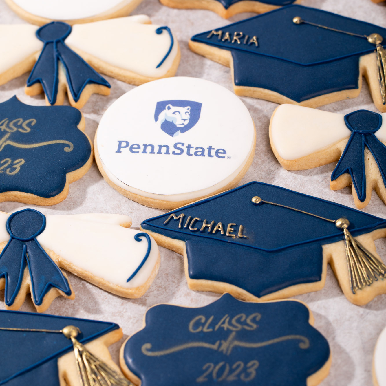 College Graduation Cookies