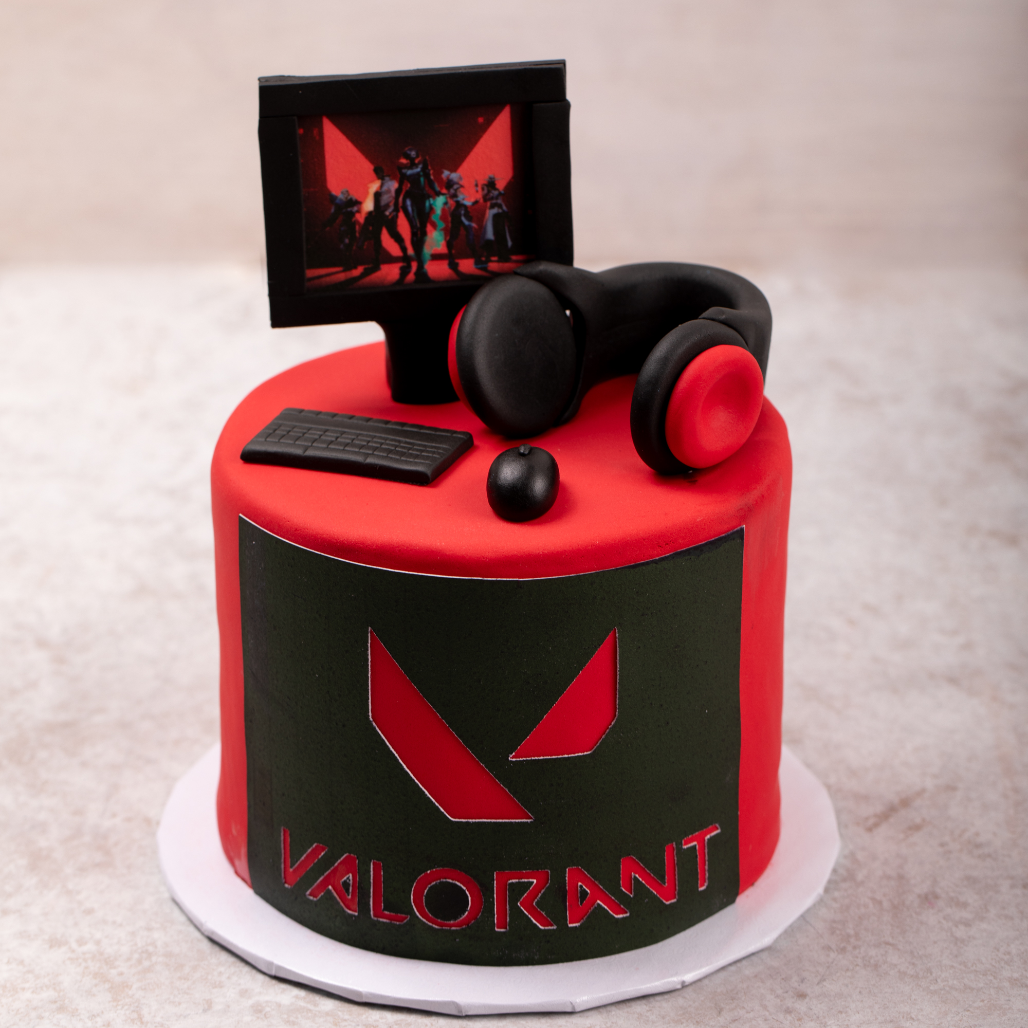 Valorant Game Cake