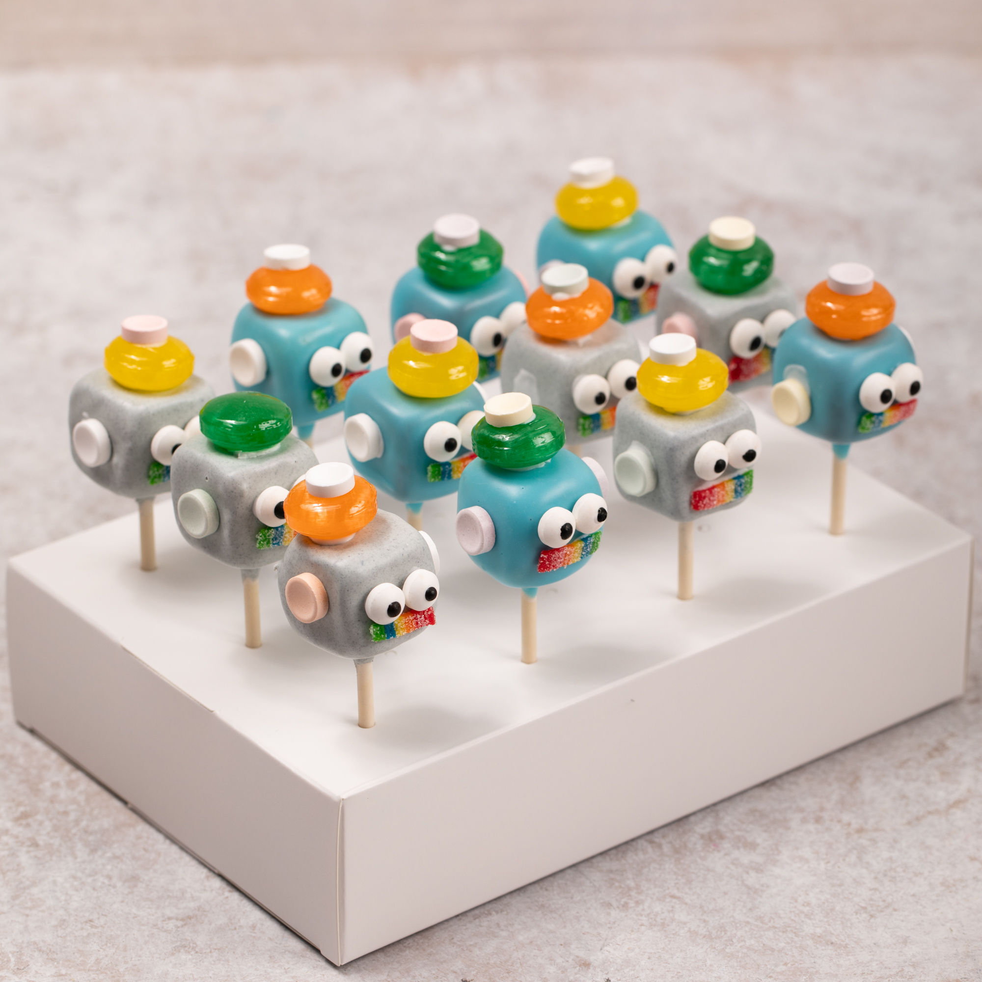 Robot Cake Pops