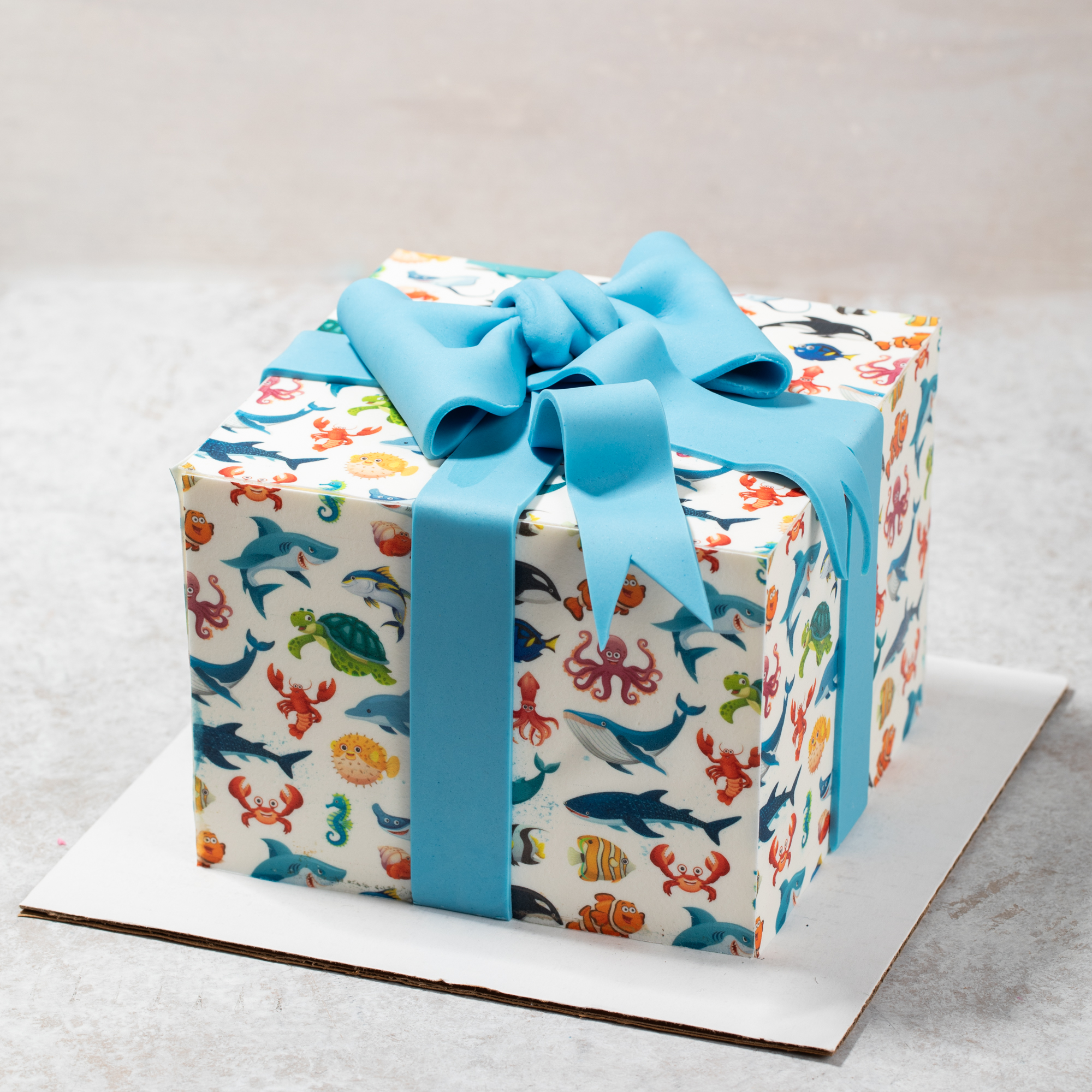 Gift Box Cake