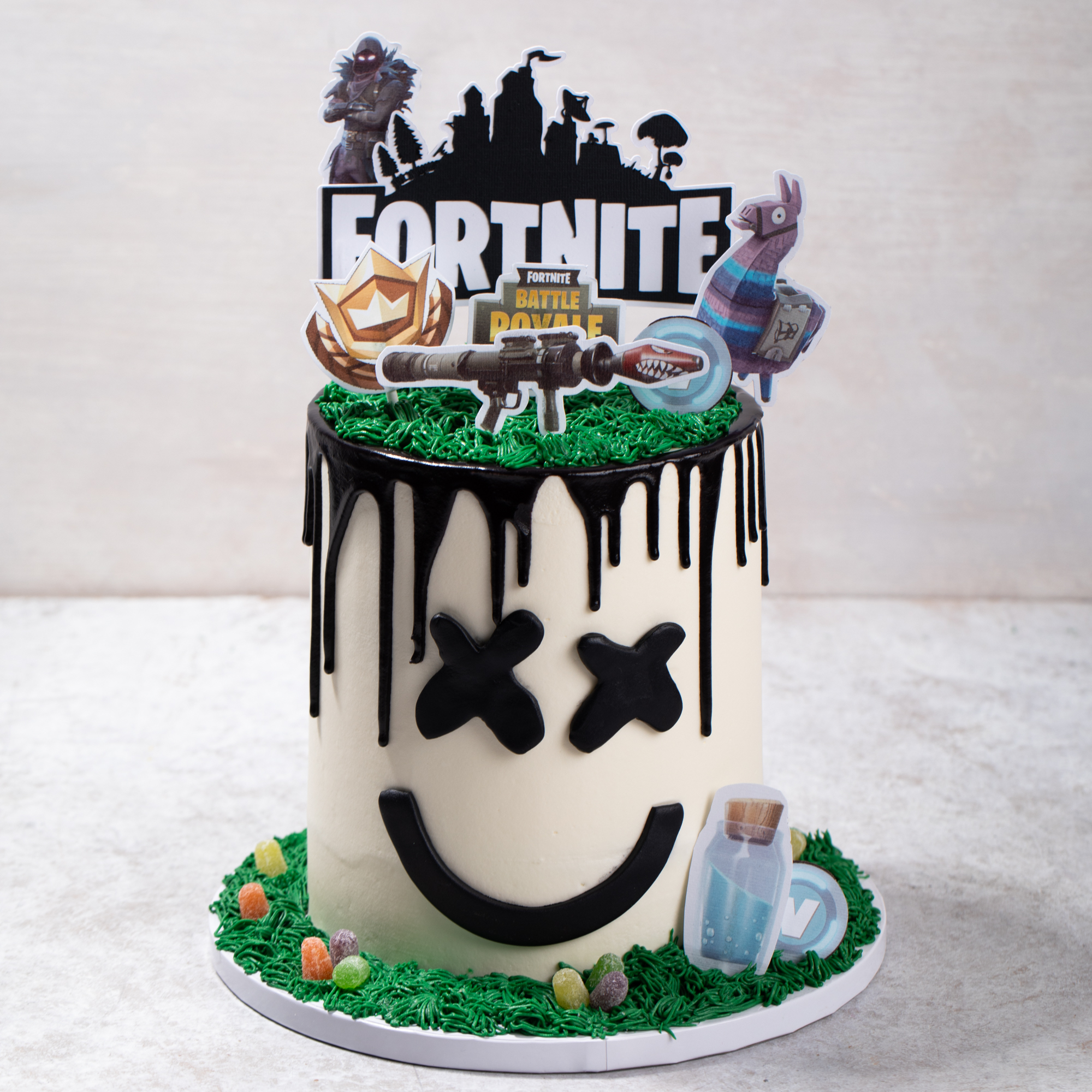 Fortnite Drip Cake