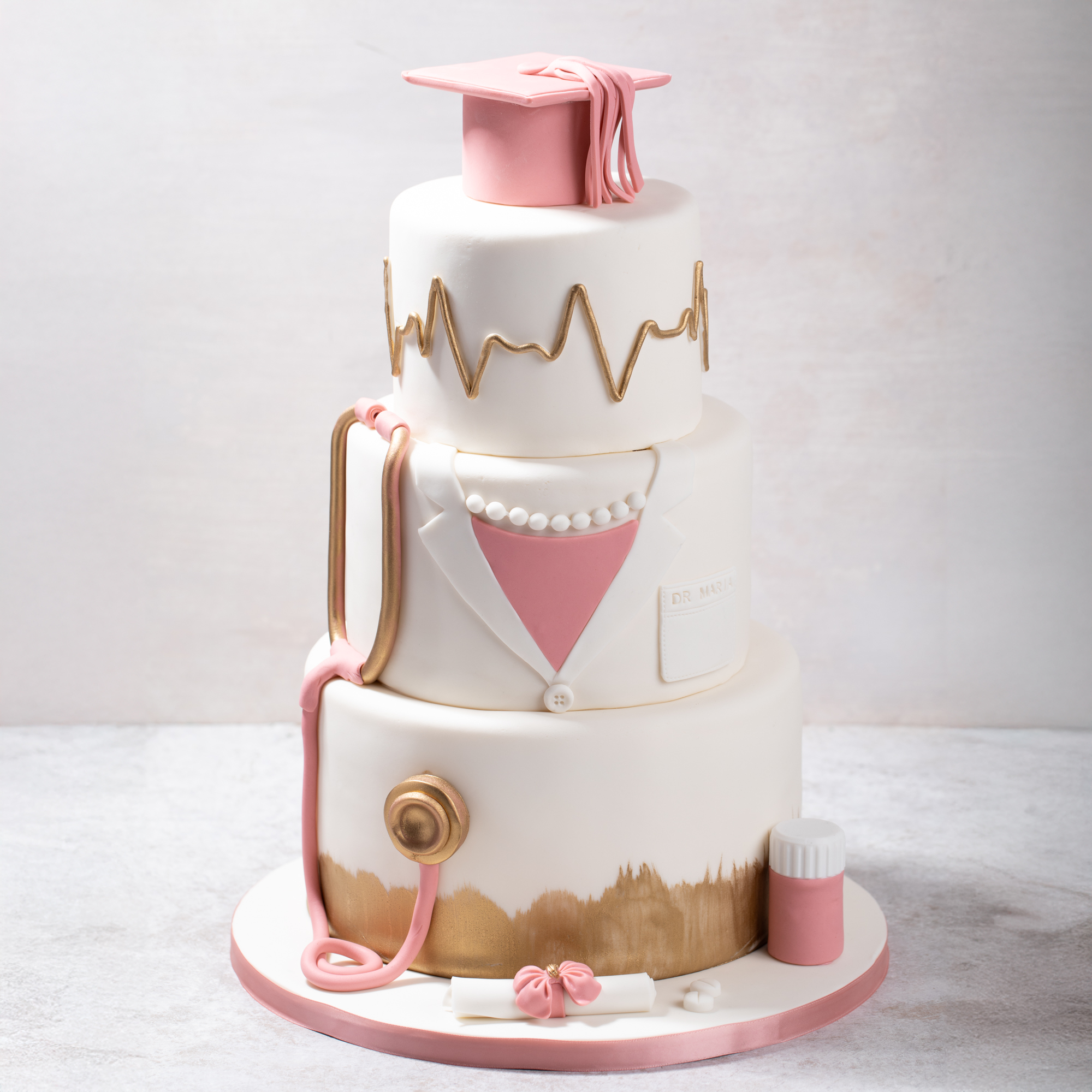 Medical Graduation Cake