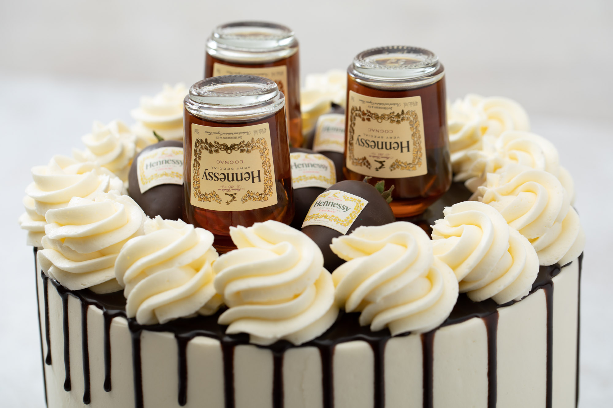 Hennessy Bottle Cake