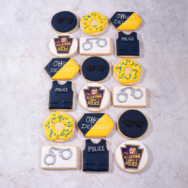 Police Academy Graduation Cookies