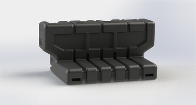 Titan Fuel Tanks Universal 90 Gallon L-Shaped Heavy Duty Transfer Tank ...