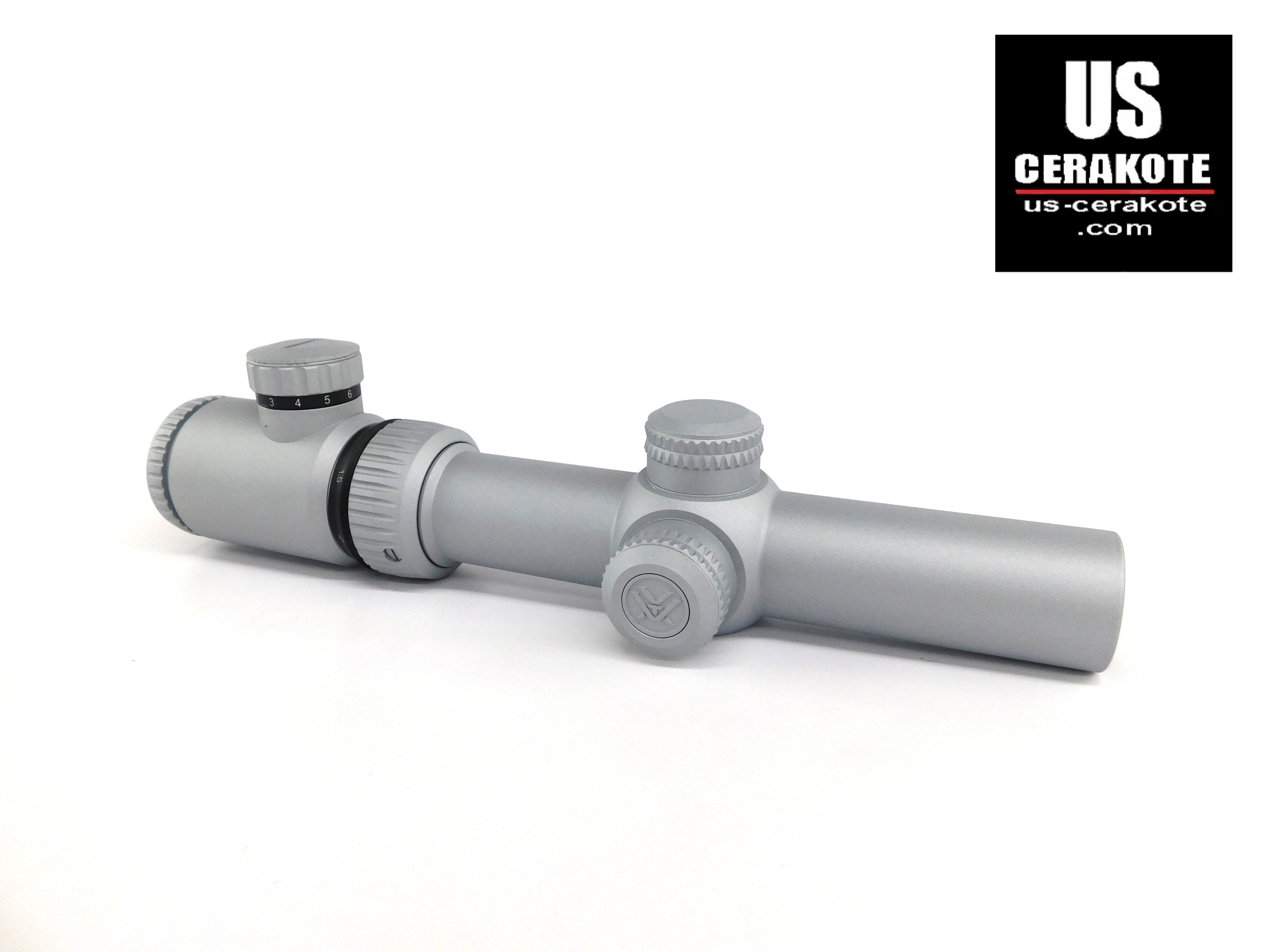 US Cerakote | Vortex Crossfire II 1-4x24mm V-Brite Crushed Silver CF2-31037
