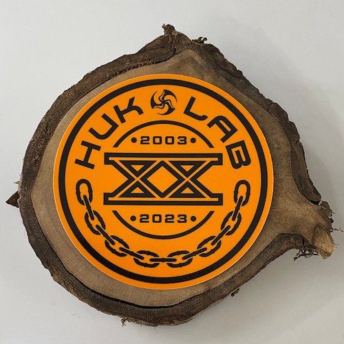 20th Anniversary Large Sticker - Dark Star Discs