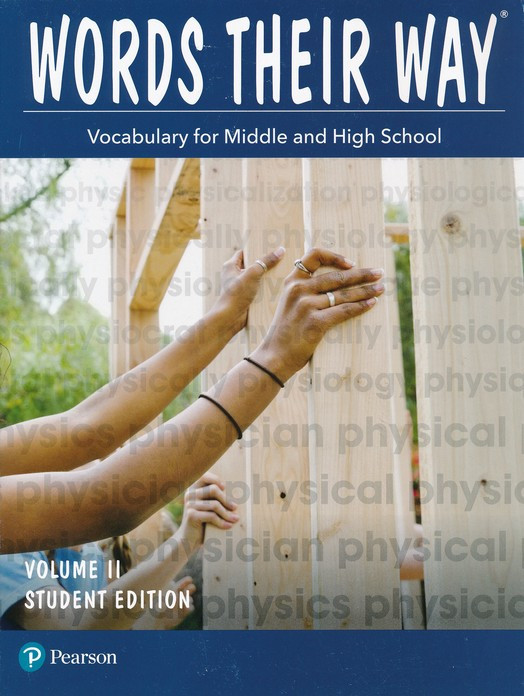 Words Their Way® Vocabulary Middle and High School Grade 9 Vol-2