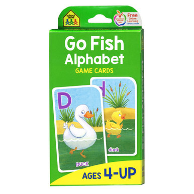 Go Fish Alphabet Game Cards
