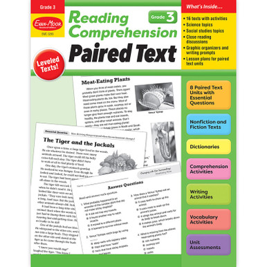 Reading Comprehension: Paired Text, Grade 3 - Teachchildren.com