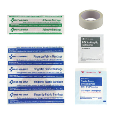 Classroom Single Use First Aid Kit Refill, 1 Count - Teachchildren.com
