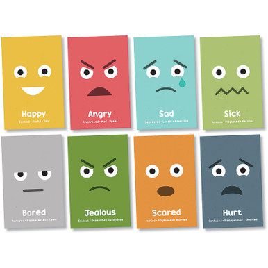 SEL: Identifying Emotions Bulletin Board Set - Teachchildren.com