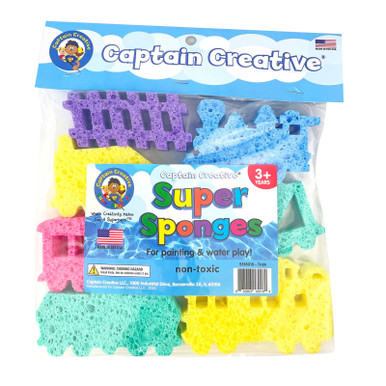 Super Sponges Train Pack - Teachchildren.com