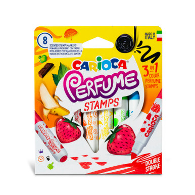 Perfume Stamps Felt Tip Washable Pens - 8 Pieces - Teachchildren.com