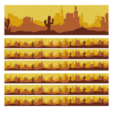 Southwest Landscape Deco Trim, 37 Feet Per Pack, 6 Packs ...