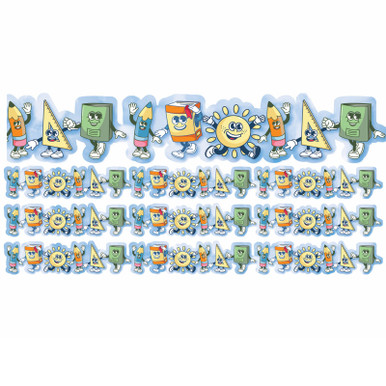 Characters Extra Wide Deco Trim, 37 Feet Per Pack, 3 Packs ...