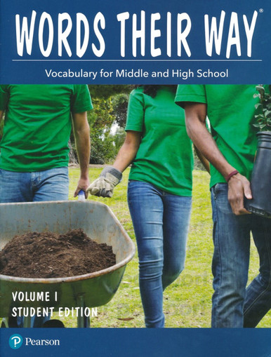 Words Their Way® Vocabulary Middle and High School Grade 11 Vol -1