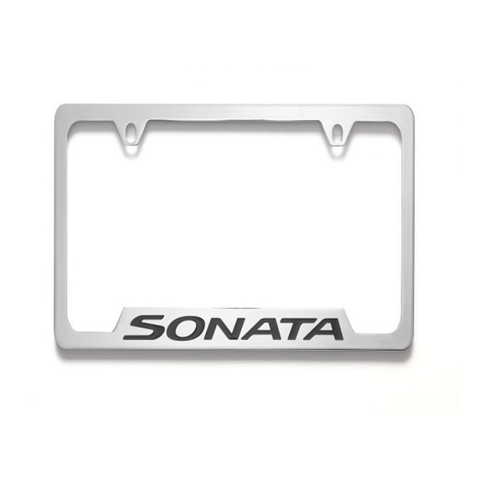 Hyundai Sonata License Plate Frame - Free Shipping | Hyundai Shop