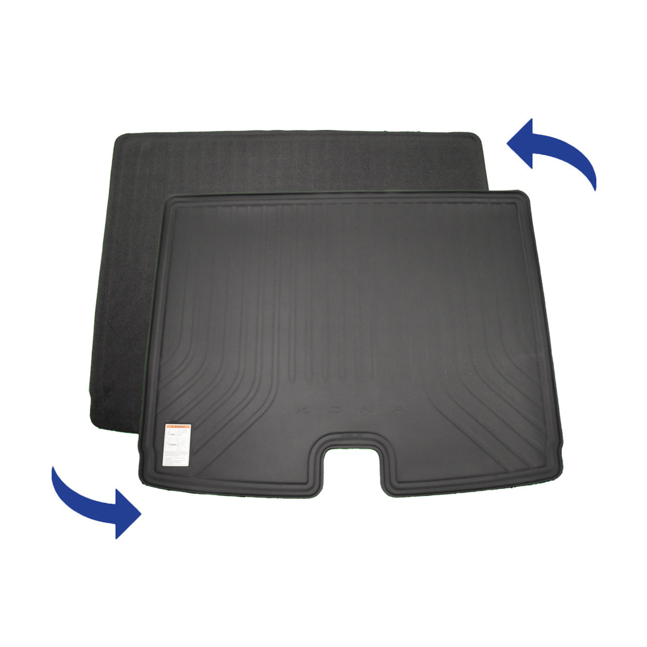 2024-2026 Hyundai Kona Reversible Cargo Tray - Free Shipping | Hyundai Shop