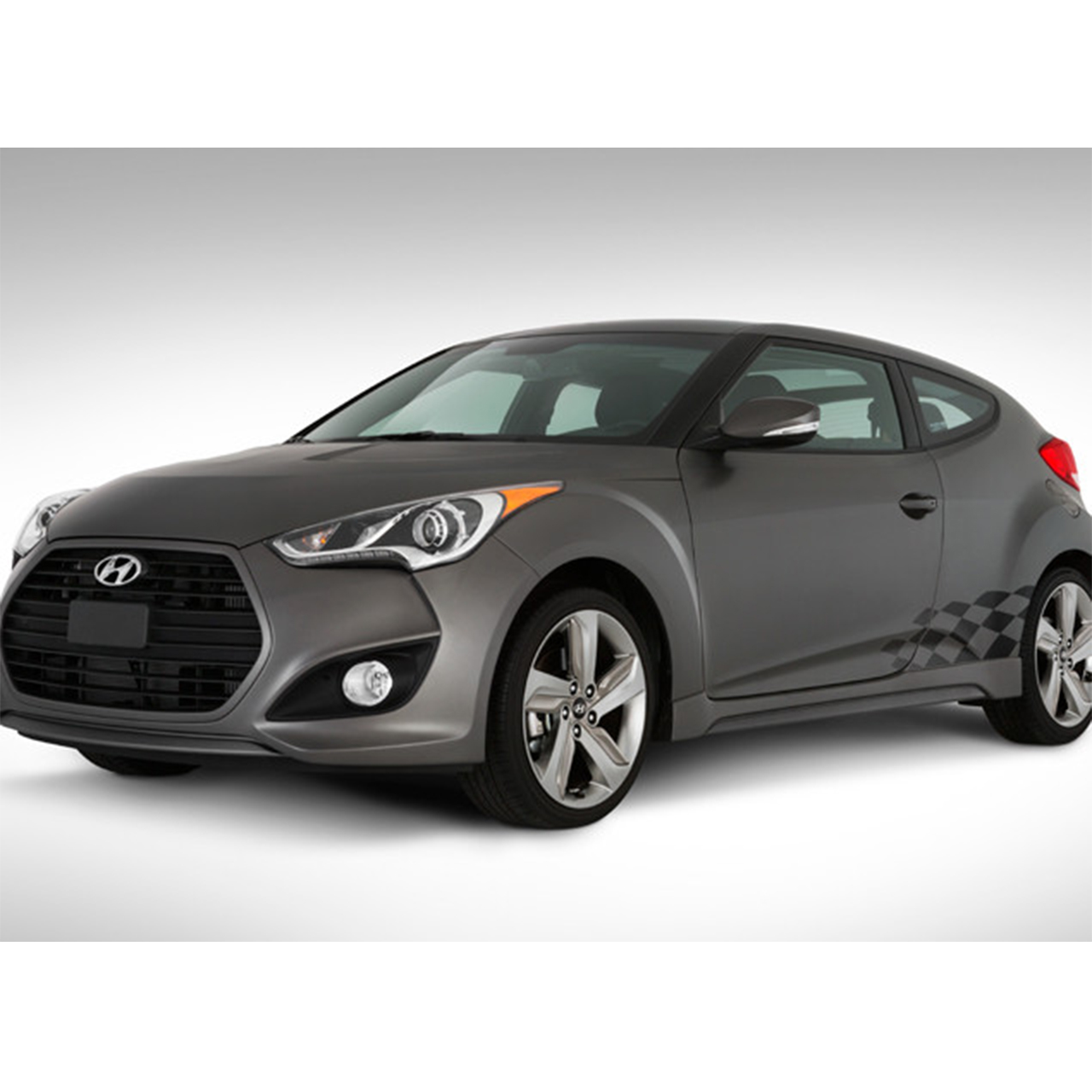 2012-2017 Hyundai Veloster Checkered Body Graphic - Free Shipping ...
