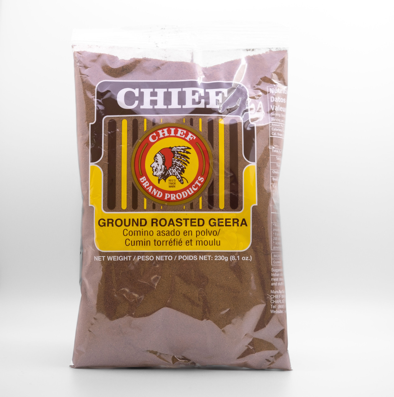 Chief Ground Roasted Geera ( Cumin)