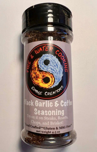 Black Garlic & Coffee Seasoning