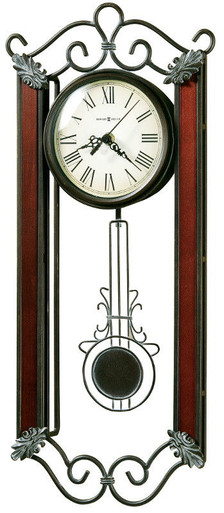 Wall Clocks 625-326 | Wrought Iron Howard Miller Carmen