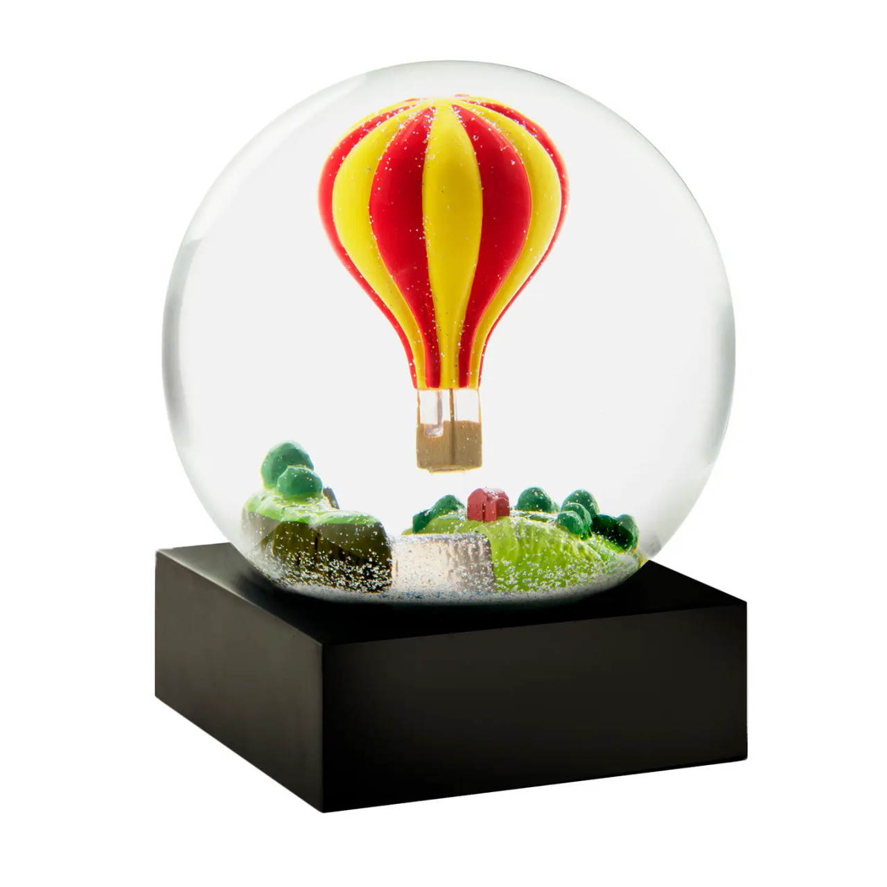 CoolSnowGlobes Hot Air Balloon Snow Globe - Breeze