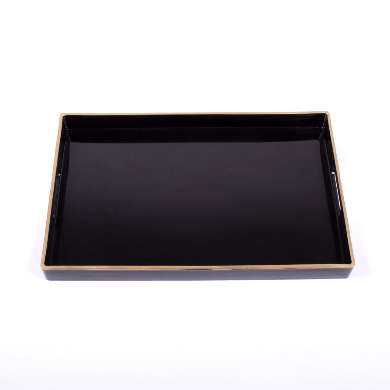 BLACK Rectangular Tray - Breeze