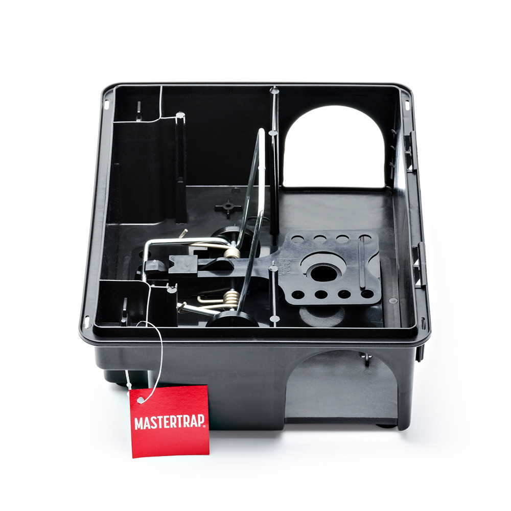 Rat Poison Box Metal Rat Bait Station Box - Removable Liner