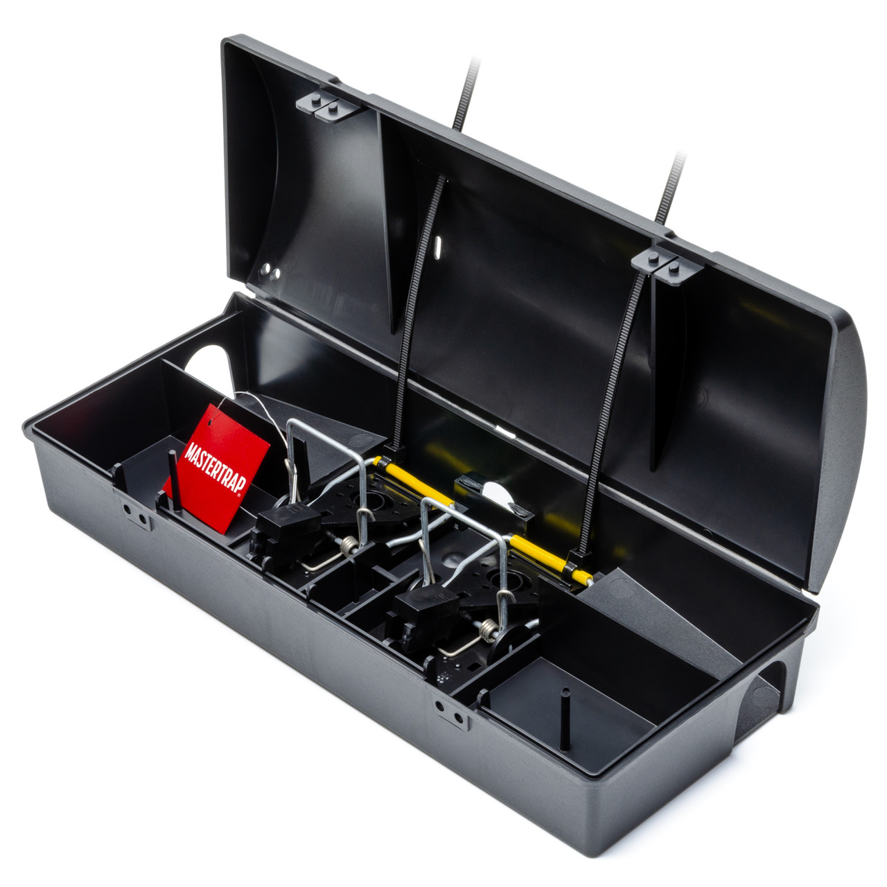 Mastertrap Mouse Bait Station with Two Snap Traps