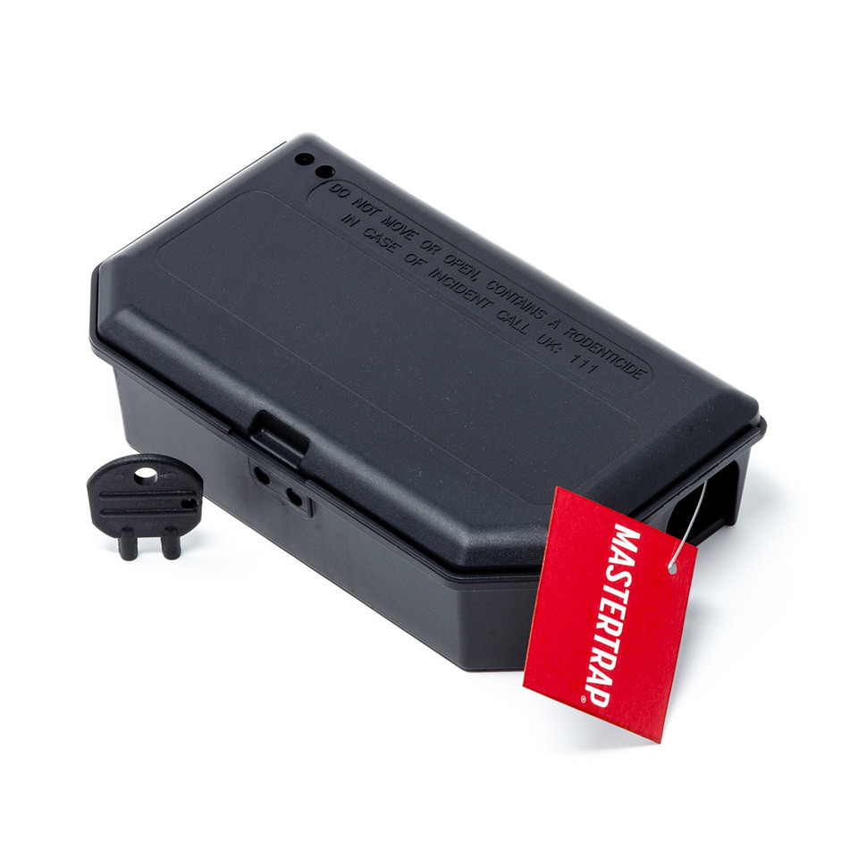 Mouse Bait Station Box Lockable with Key