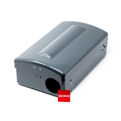 Rat Poison Box Metal Rat Bait Station Box - Removable Liner