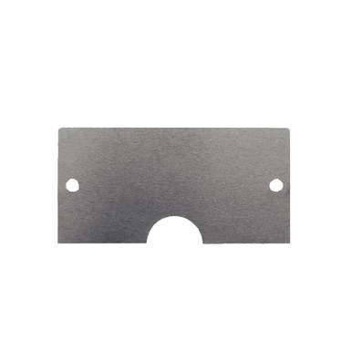 Pipe Hole Cover Protector Guard aluminium 25mm Pipes 2 Pack
