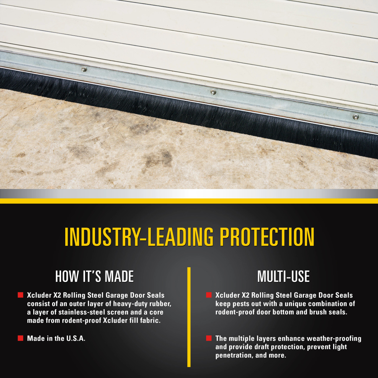 Roller Shutter Draft Seal