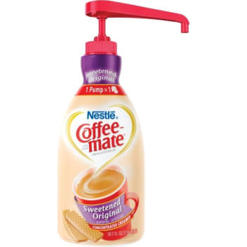 Coffee-Mate Original Pump Liquid Creamer 1.5 LTR - Necco Coffee