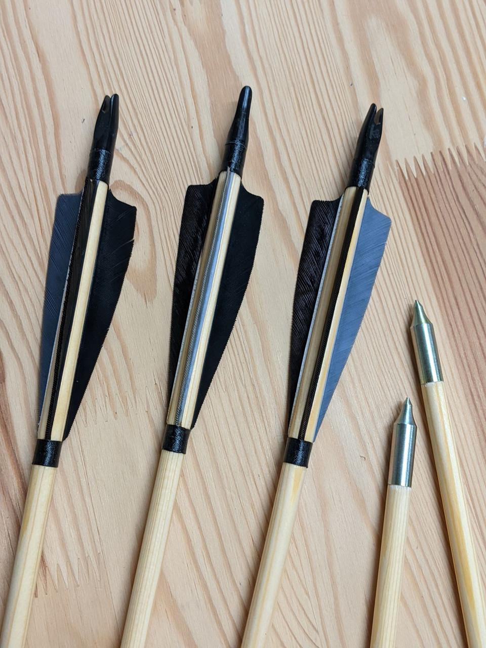30", VI+ Spine Plastic Nock